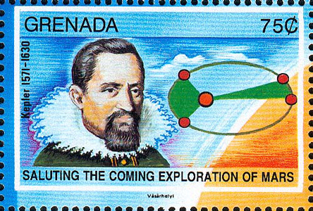 Johannes Kepler Postage Stamp Image Gallery - Kepler's Best Pictures