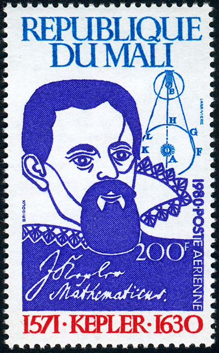 Johannes Kepler Postage Stamp Image Gallery - Kepler's Best Pictures